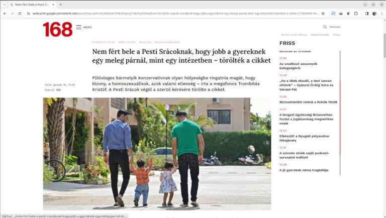 Levették a 168 Óra oldaláról a hírt, hogy a PestiSrácok letörölte Trombitás Kristóf cikkét | Media1